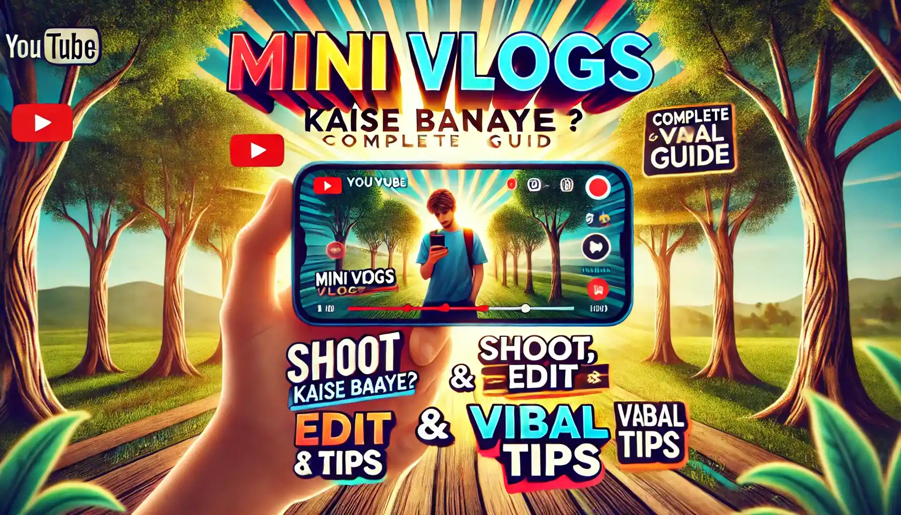 Mini vlogs kaise banaye: Mini vlog shoot, edit और paise कमाने का complete guide - Invisible Gyan